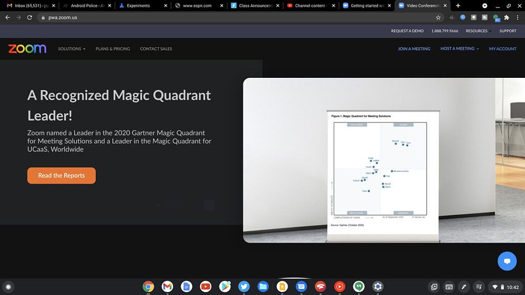 How to use the new Zoom app on a Chromebook