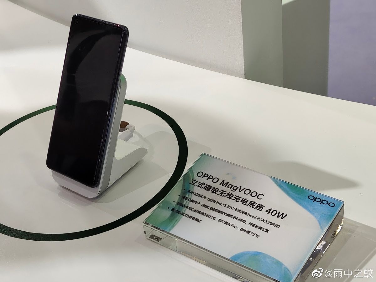 OPPO shows off MagVOOC magnetic wireless chargers