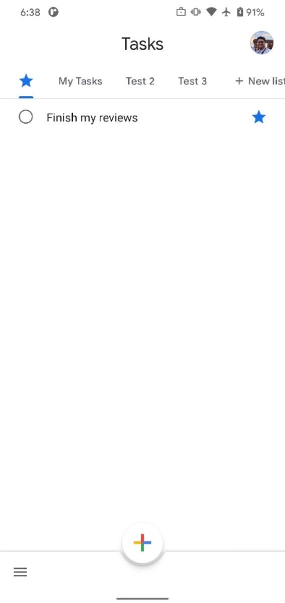 Google Tasks app for Android will soon add a star button