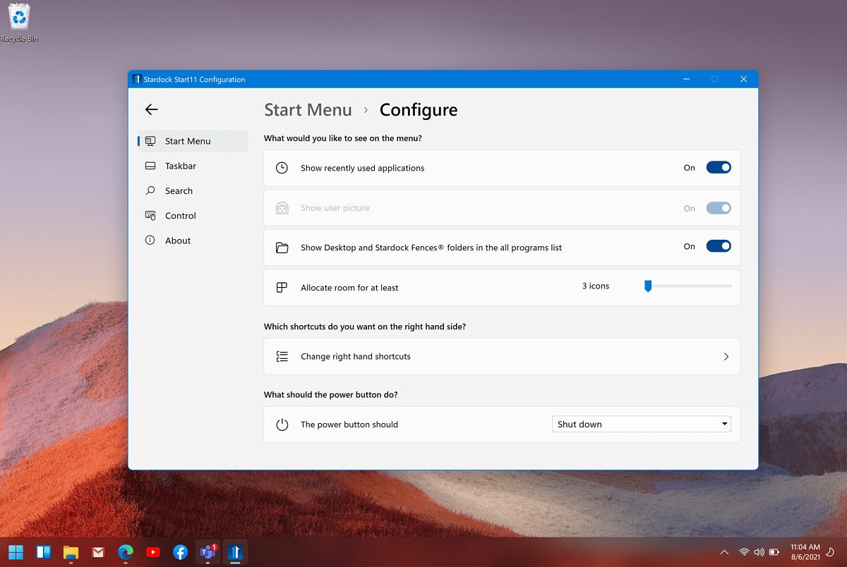 Start11 launches in beta so you can change the Windows 11 Start menu
