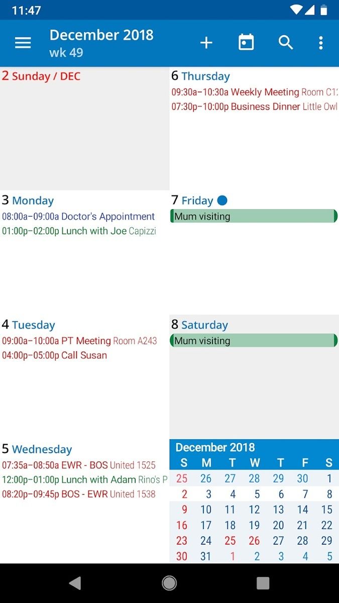 Best Calendar apps and widgets on Android