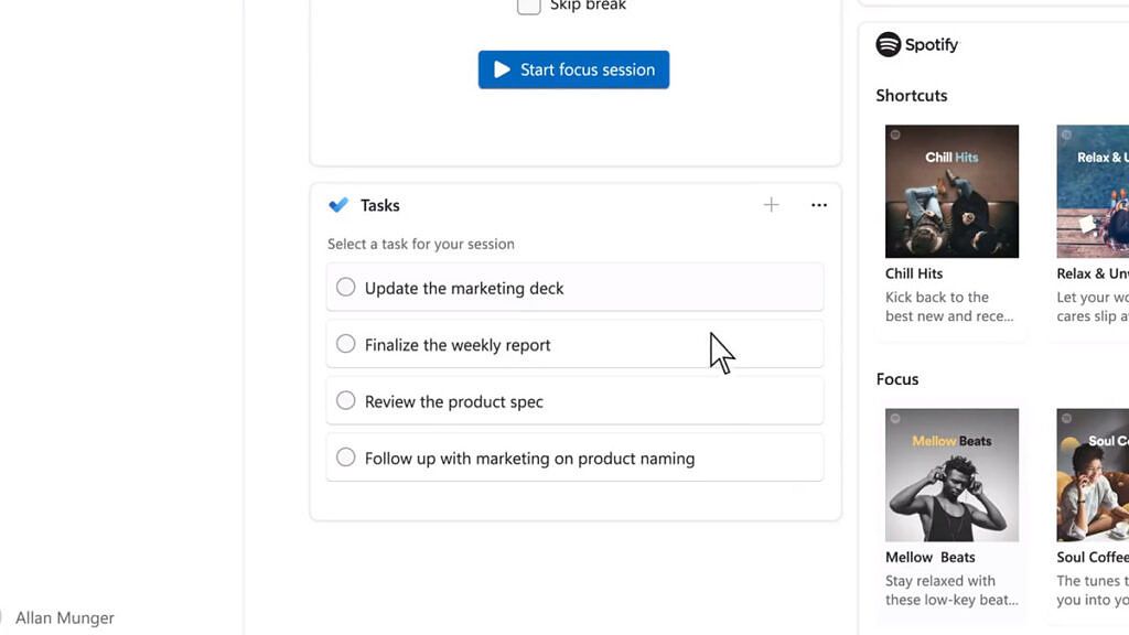 Windows 11 Focus Sessions feature lets you focus on specific tasks