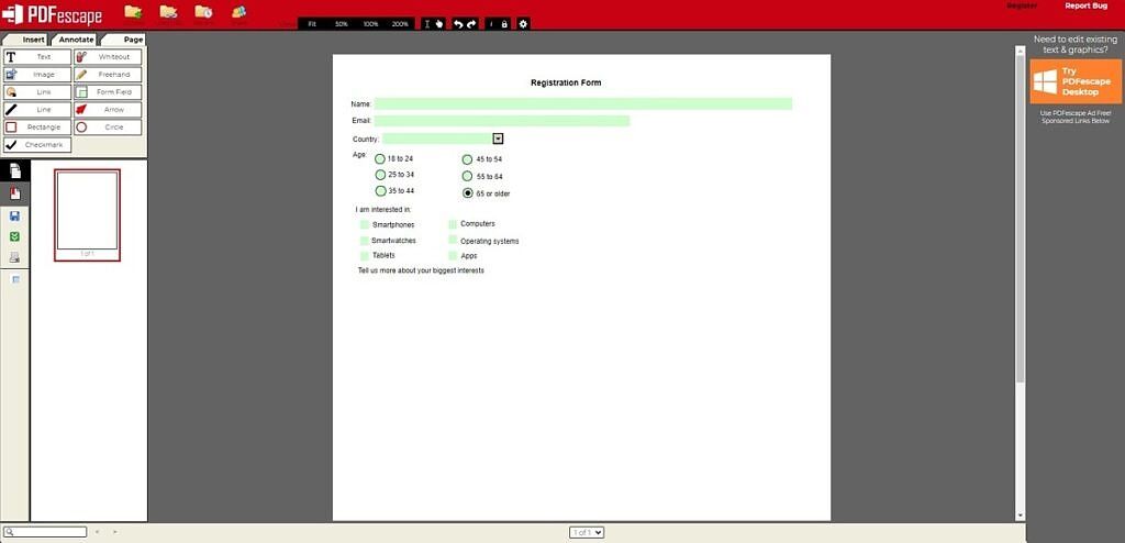 Need to share a PDF form? Here's how to make a PDF fillable