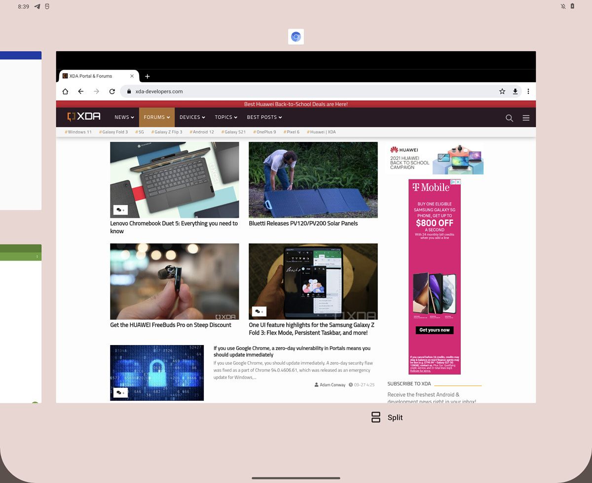 Android 12.1 Hands-on: First look at the update for foldables!