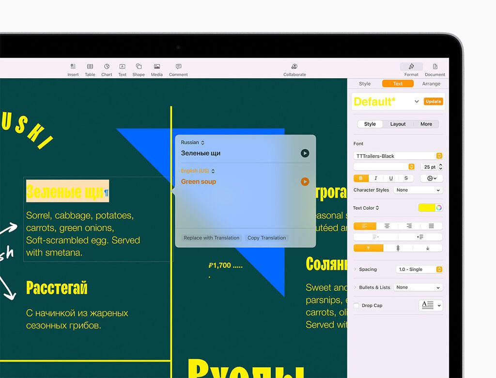 iWork update brings new features for Keynote, Pages, and Numbers