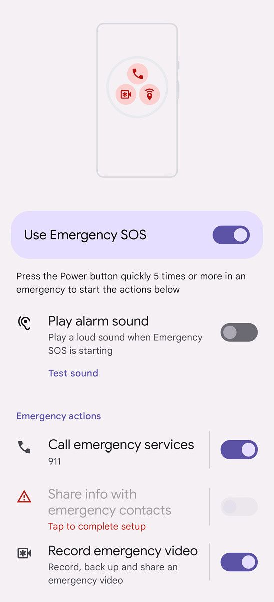 Personal Safety app lets Pixel users record video with an emergency SOS