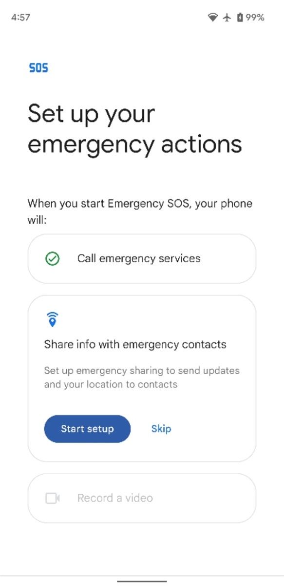 Personal Safety app lets Pixel users record video with an emergency SOS