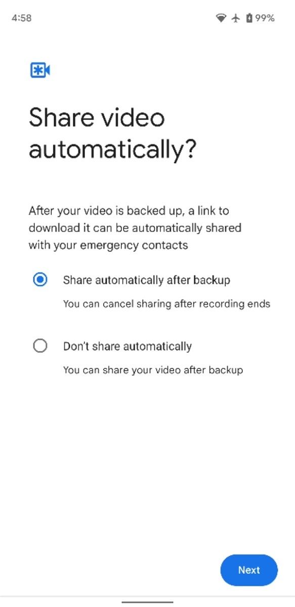 Personal Safety app lets Pixel users record video with an emergency SOS