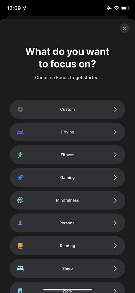 How to use Focus across iOS and macOS devices