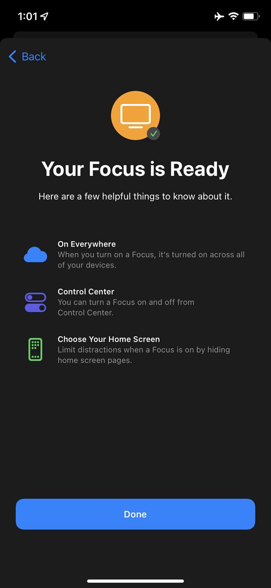 How to use Focus across iOS and macOS devices