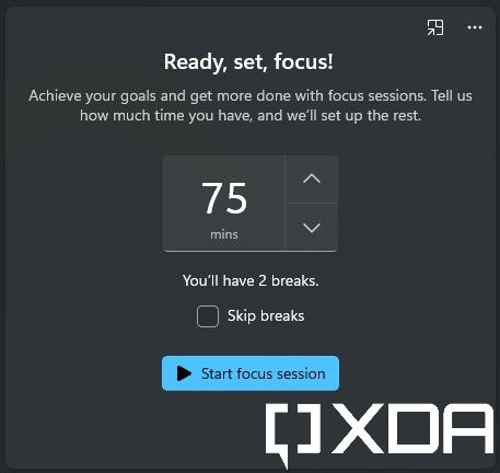 Windows 11 deep dive: Clock with Focus Sessions