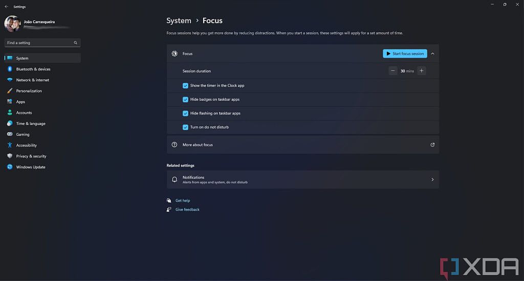 Windows 11 deep dive: Clock with Focus Sessions