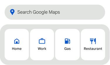 Google Maps for Android will soon add a nifty search widget
