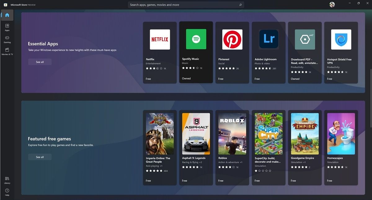 Windows 11 deep dive: Checking out the new Microsoft Store