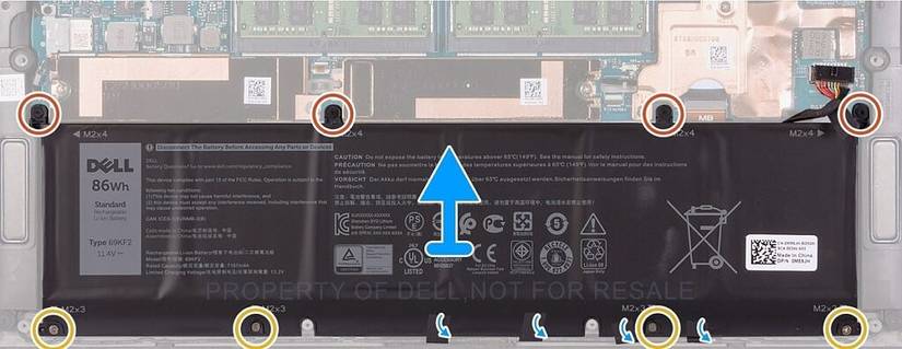 How to replace the battery on the Dell XPS 15 if it's dying too quickly