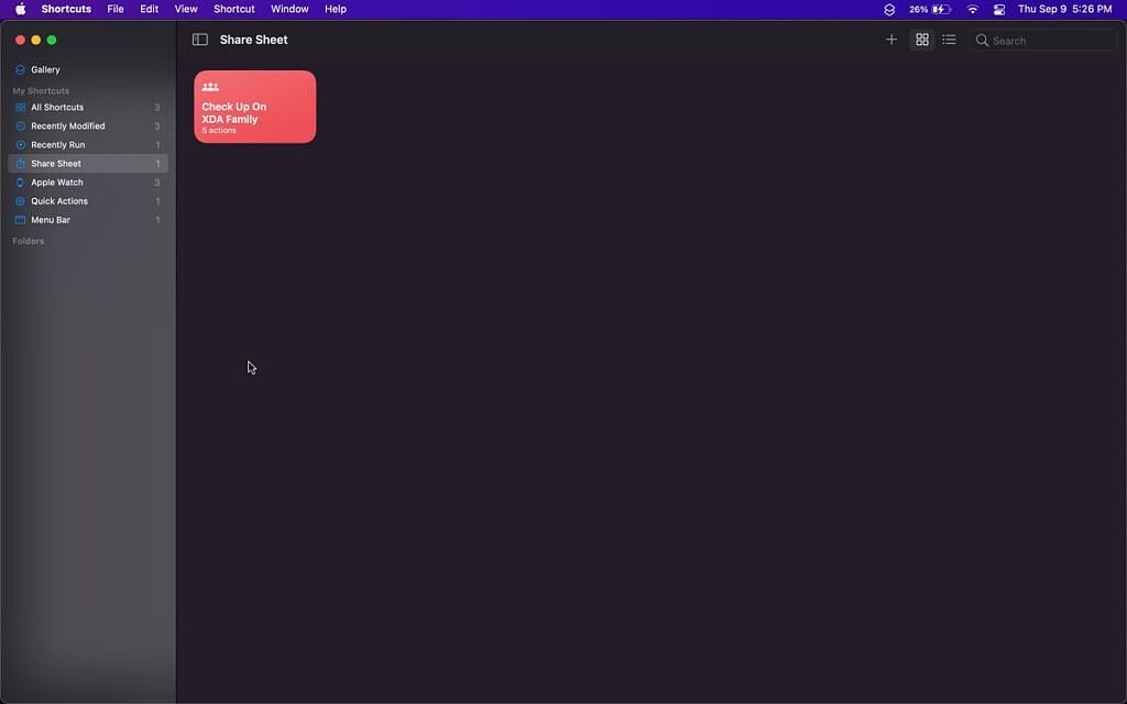 A complete guide to the built-in Shortcuts app on macOS