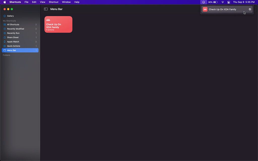 A complete guide to the built-in Shortcuts app on macOS