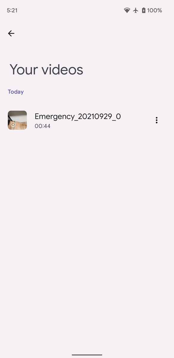 Personal Safety app lets Pixel users record video with an emergency SOS