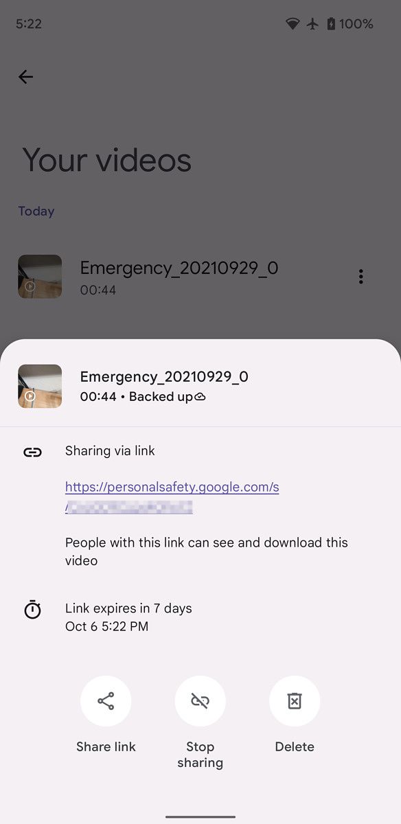 Personal Safety app lets Pixel users record video with an emergency SOS