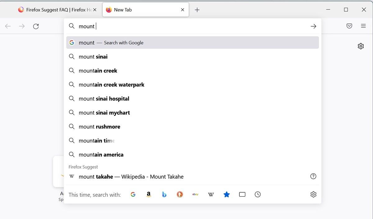 Here's how you can disable ads in Firefox's address bar