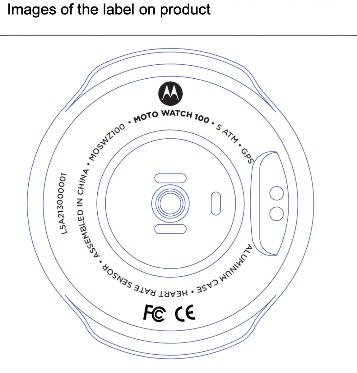 Moto Watch 100 to launch soon with a round display and 5 ATM rating