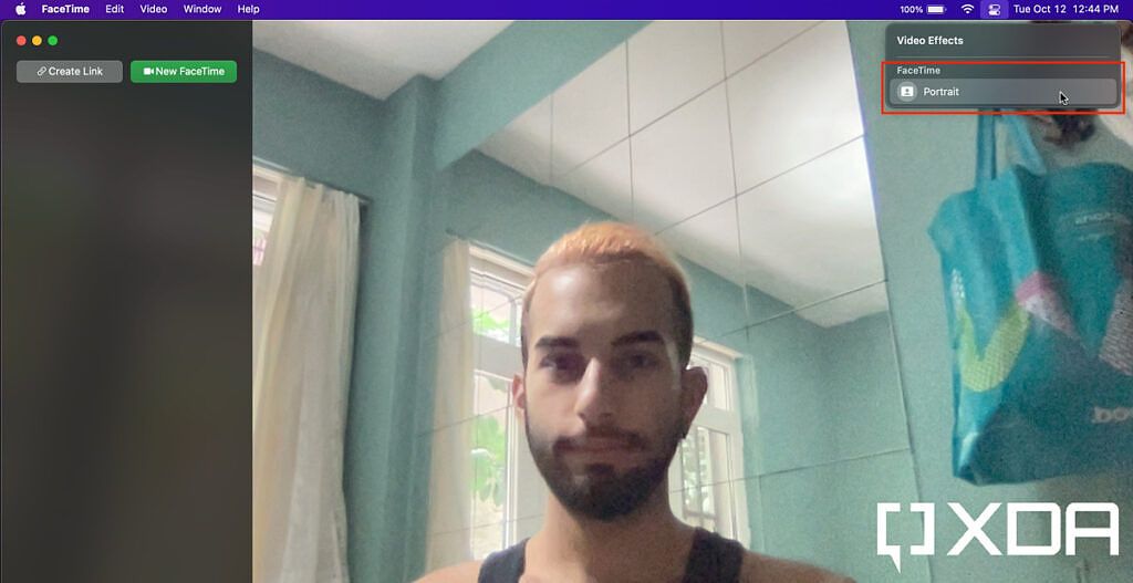 How to use Portrait mode in FaceTime on macOS Monterey or later