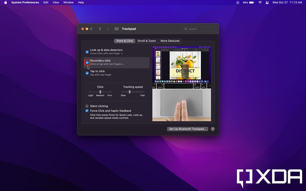 How to right-click on an Apple Mac
