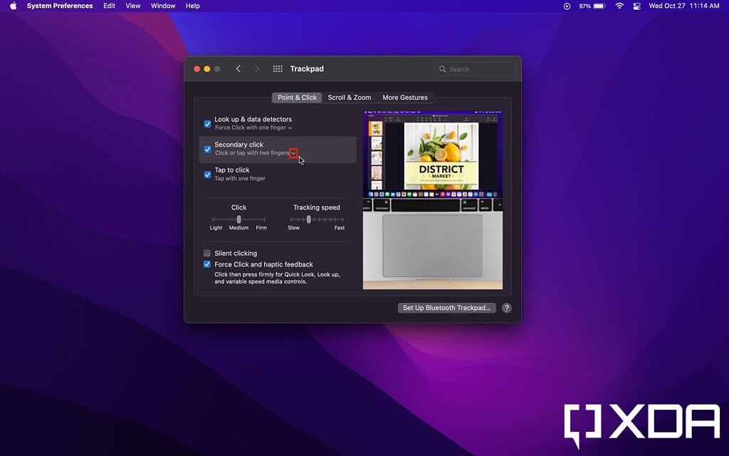 How to right-click on an Apple Mac
