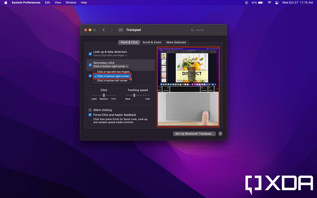 How to right-click on an Apple Mac