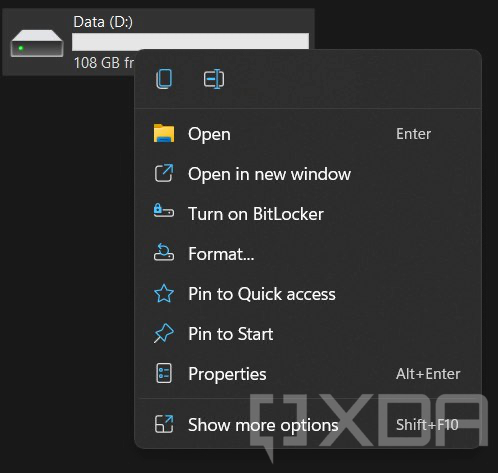 How to open the full right-click menu by default on Windows 11