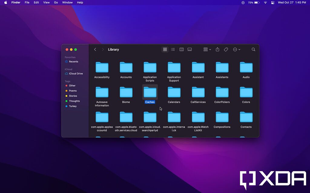 How to easily clear cache on an Apple Mac