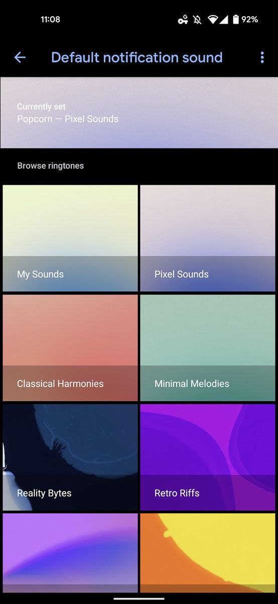 Pixel Sounds app gets Material You redesign and a new ringtone collection