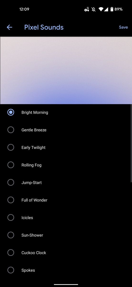 Pixel Sounds app gets Material You redesign and a new ringtone collection