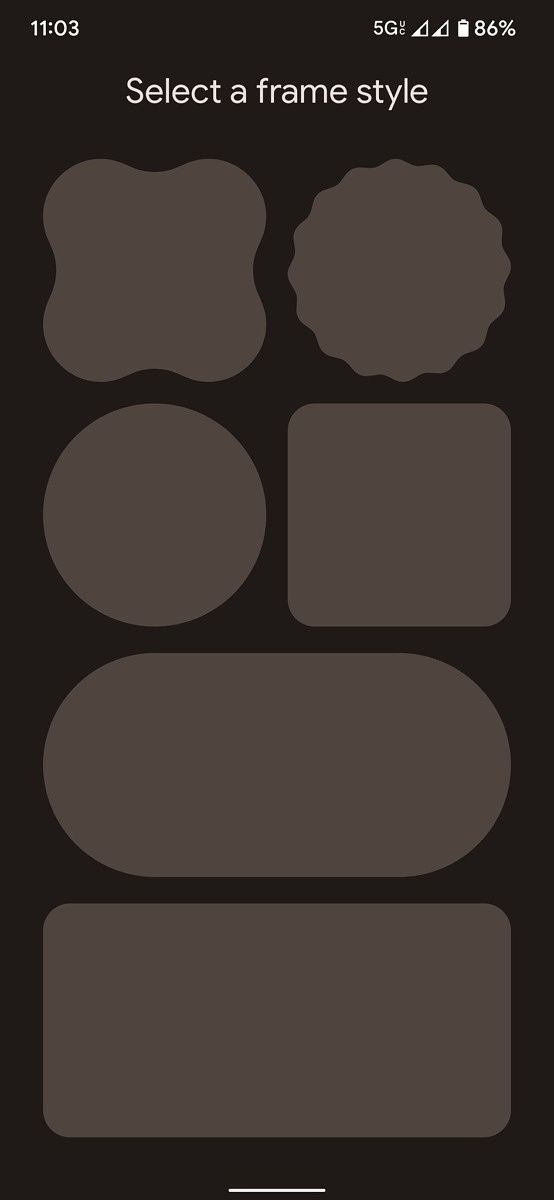 Google rolls out new frame styles for Google Photos Memories widget