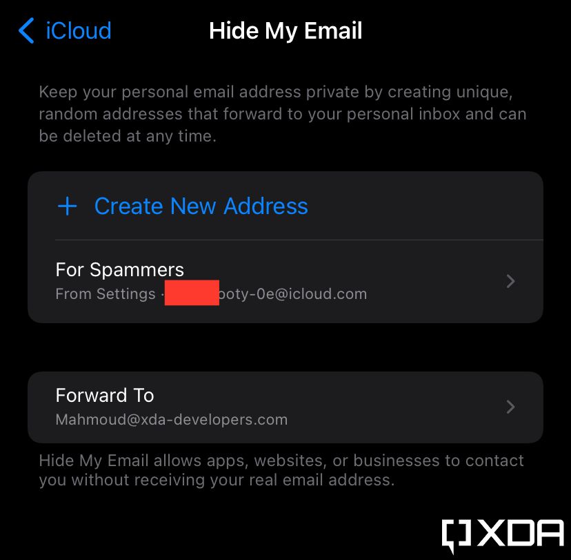 How to use the Hide My Email feature on iOS