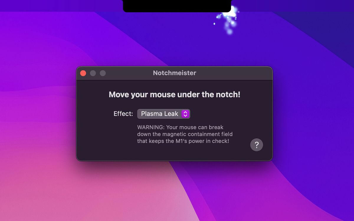 This new app can decorate the MacBook Pro's screen notch