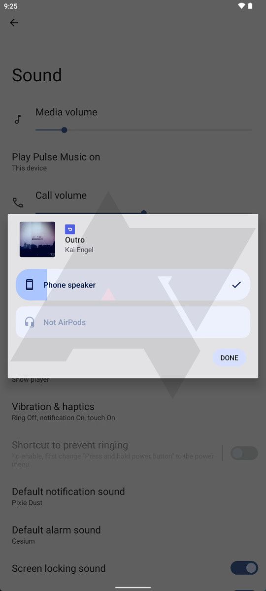 Android 13 may ship with a redesigned audio output picker
