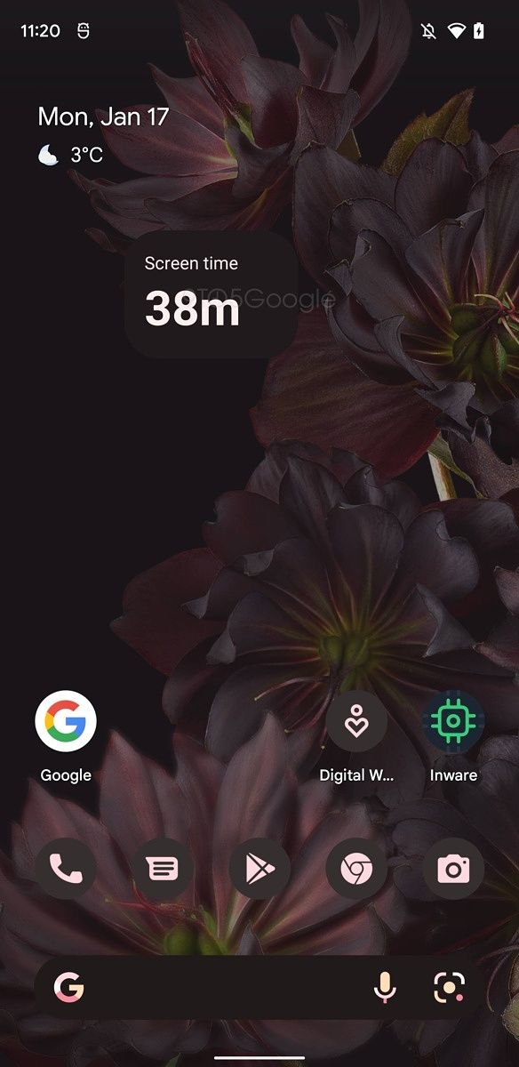 Google preps new "Your screen time" Digital Wellbeing widget