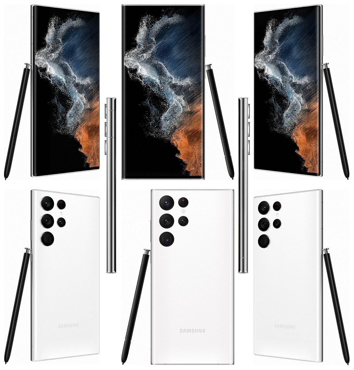 Here's the Galaxy S22, S22 Plus, and S22 Ultra in every color