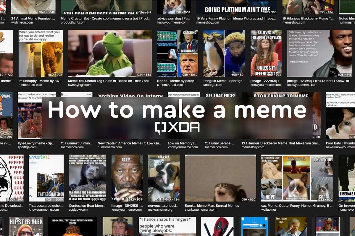 How to make a meme in 2022 so you can (try to) be funny