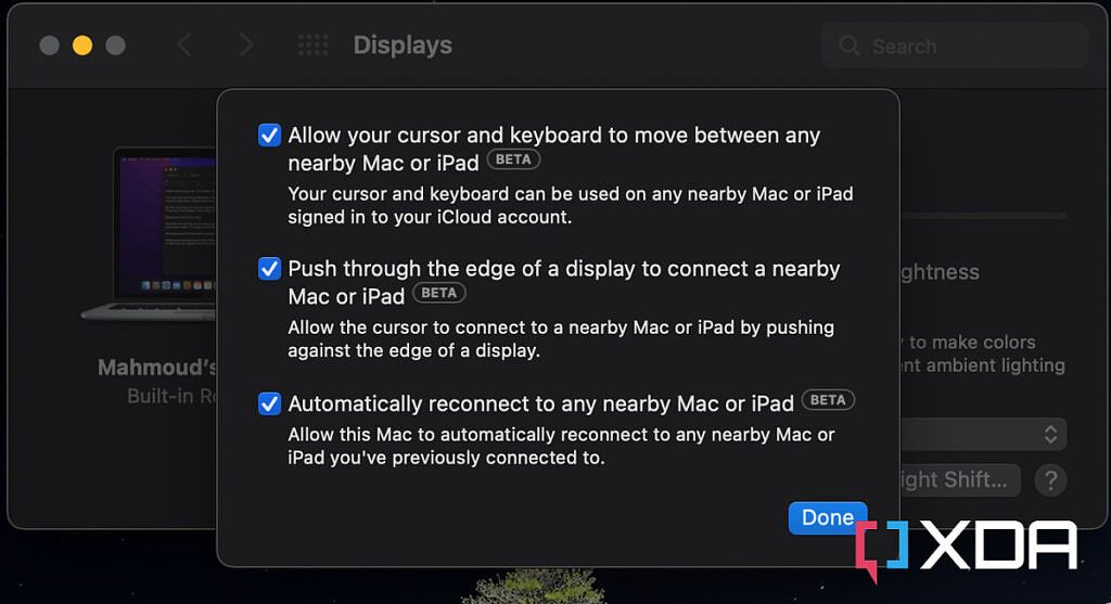 How to use Universal Control on macOS Monterey