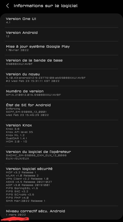 Samsung rolls out first software update for the Galaxy S22