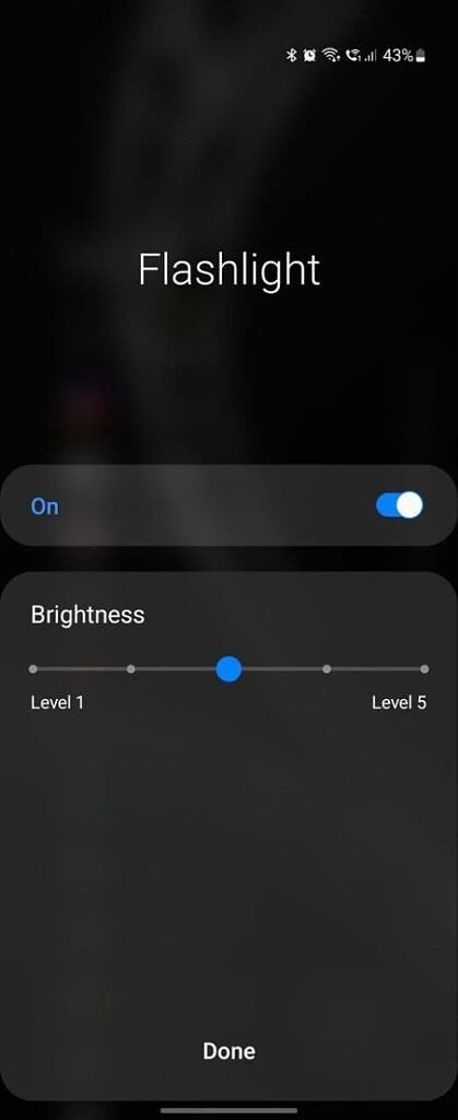 Android 13 will let you adjust the brightness of your phone's flashlight