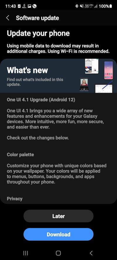 One UI 4.1 update goes live for the Galaxy S20 FE 5G, A42, A90, and M52