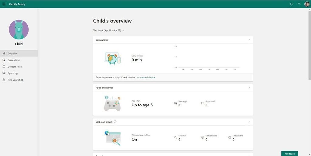 How to create and set up a child account in Windows 11