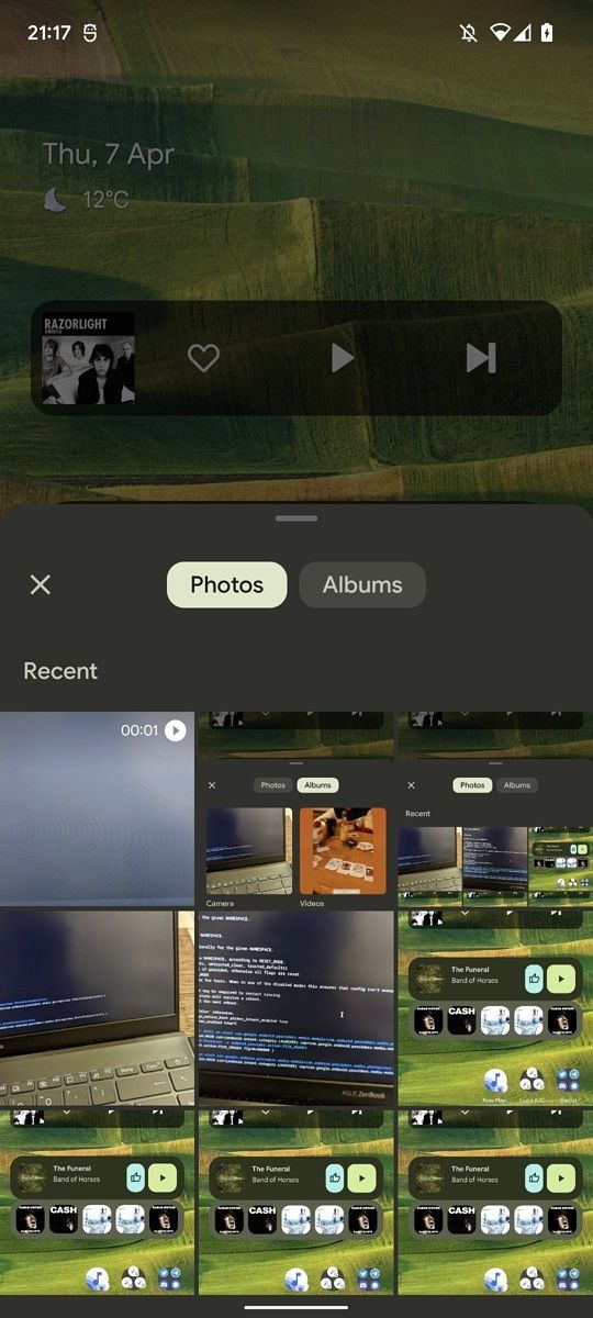 Android 12 June Feature Drop Beta 2 has a hidden system "Photo picker”