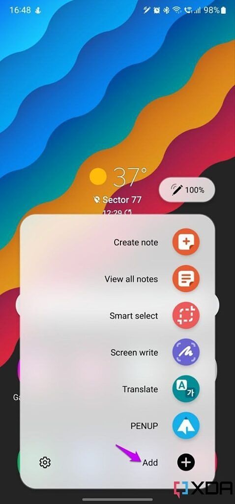 How to quickly take notes on the Galaxy S22 Ultra using the included S Pen