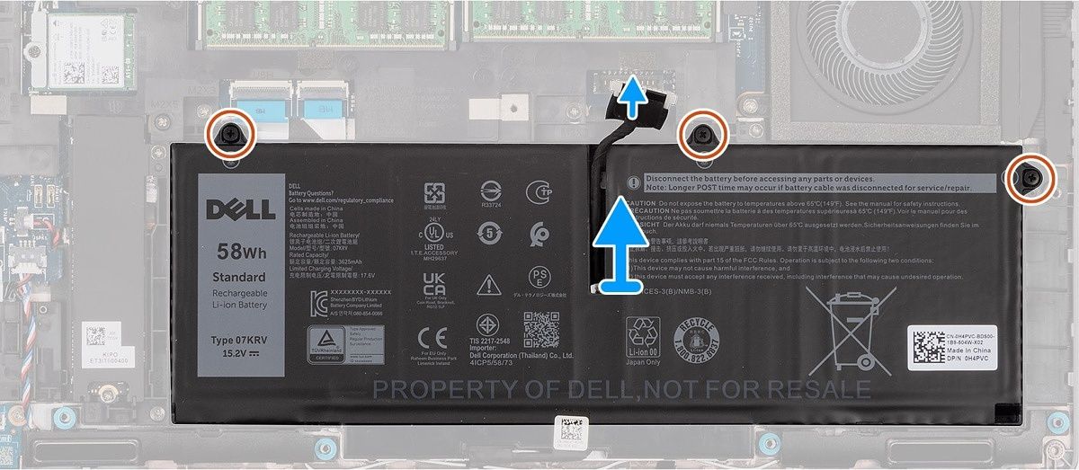 Can I replace the battery in the Dell Latitude 5430?