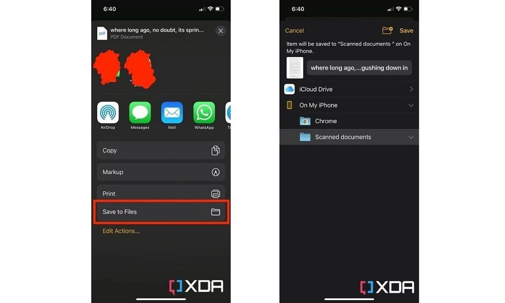 How to scan documents as PDFs or images on Android and iPhone