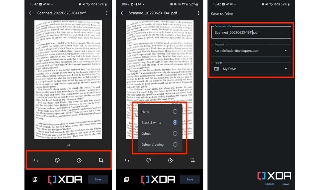 How to scan documents as PDFs or images on Android and iPhone